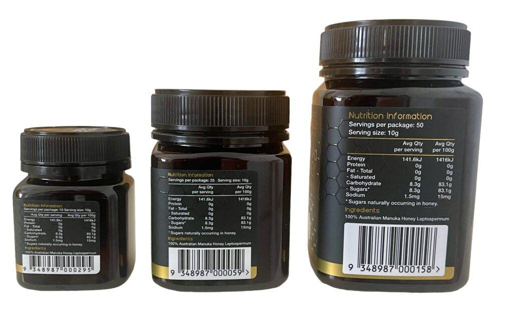MGO 829 - 100% Raw Australian Manuka Honey - Nature's Nudge